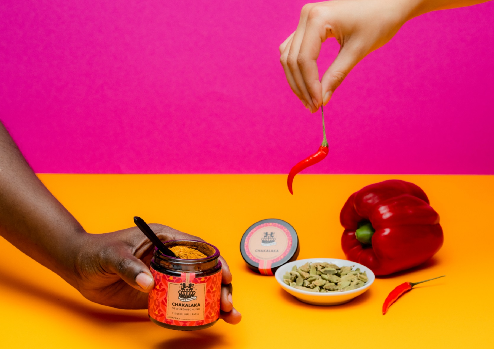 Afro Spices: Chakalaka Spice Mix | Fruity-Smoky for Dips & Sauces