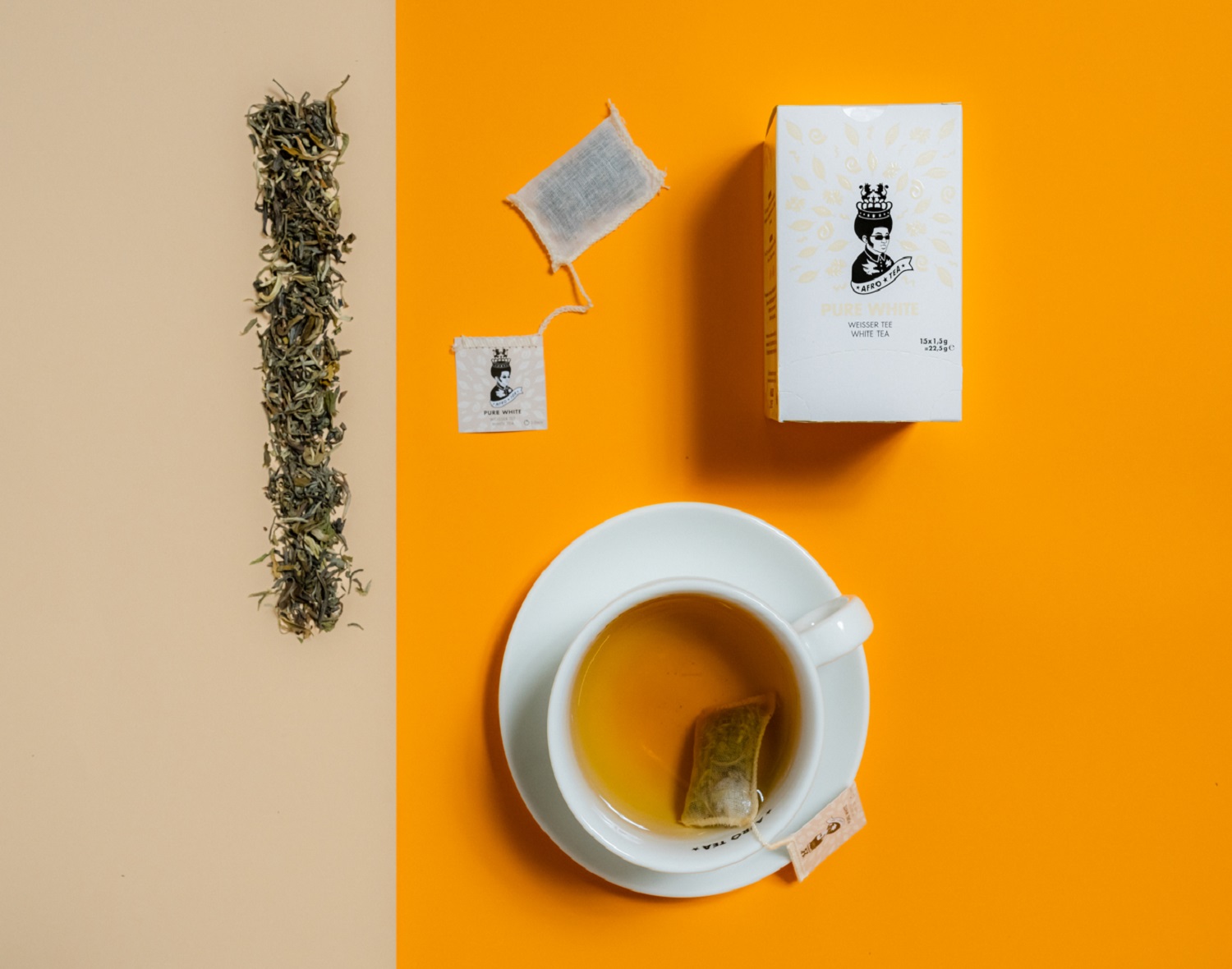 Afro Tea: Pure White - Teabags | Set of 10