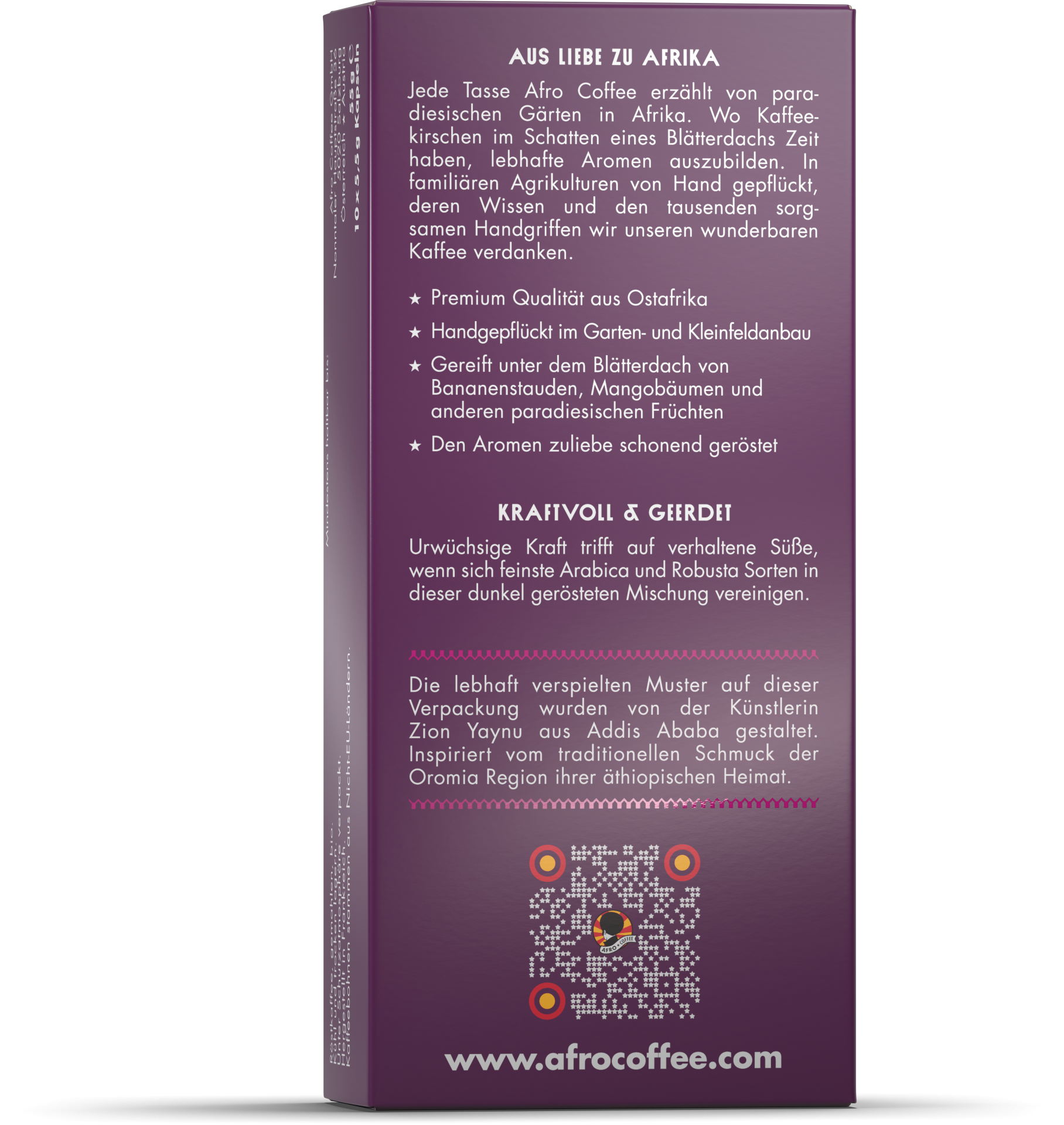 Afro Coffee | Strong & Earthy -Set with 240 Capsules