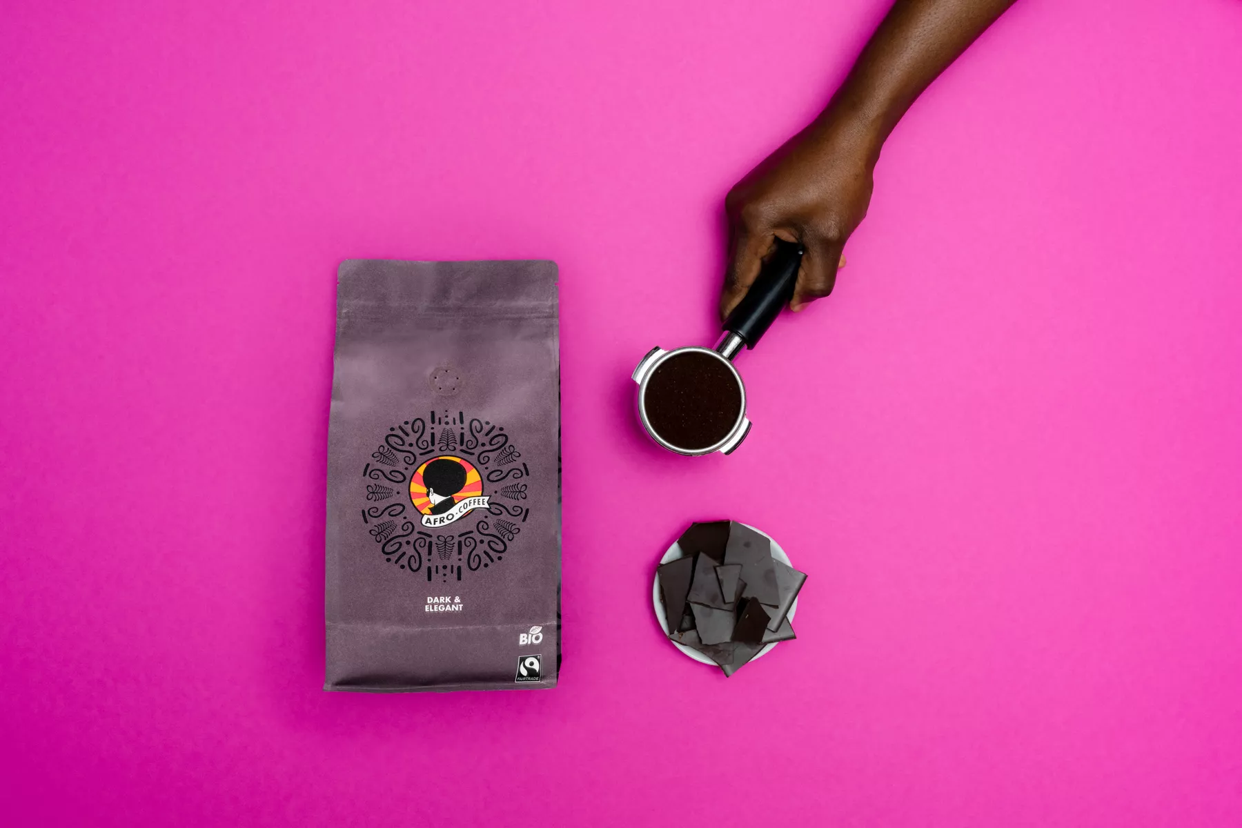 Afro Coffee: Dark & Elegant| Whole Beans