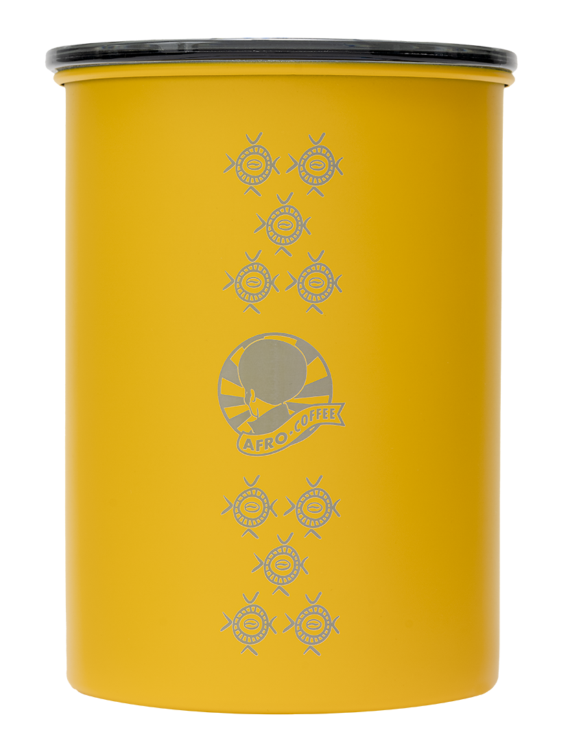 Afro Coffee: Coffee Caddy | Dry, dark, airtight